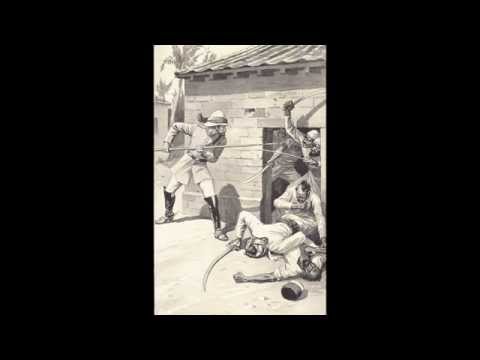Training to defend doorway with spear against swordsmen - Hodson of Hodson's Horse inspired