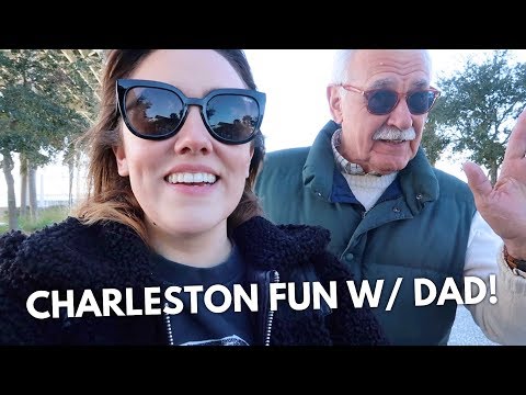 VISITING A CHARLESTON TOURIST ATTRACTION WITH MY DAD! | Katie Carney