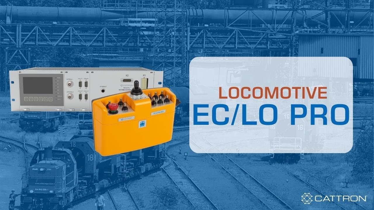 EC/LO Pro™ OCU Locomotive Remote Control System - Cattron