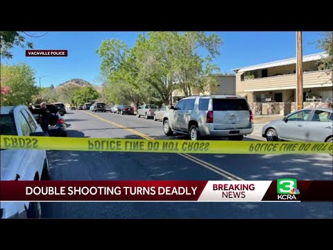 1 dead, 1 injured in Vacaville shooting, police say
