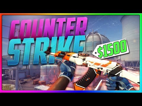 $1500 Stattrak Factory New AK 47 Asiimov Unboxing | CSGO Danger Zone Case Opening