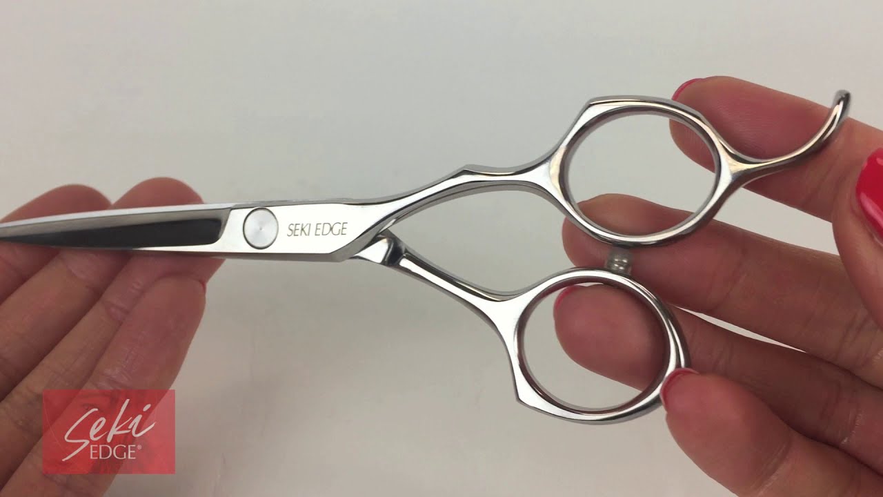 Quality Seki Edge Stainless Steel Haircutting Scissors for Use at Home