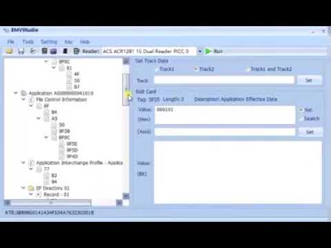 X2 Emv software ist files cardpeek arqc atr tools tutorial how to write dumps with pin track1&2 Ist_