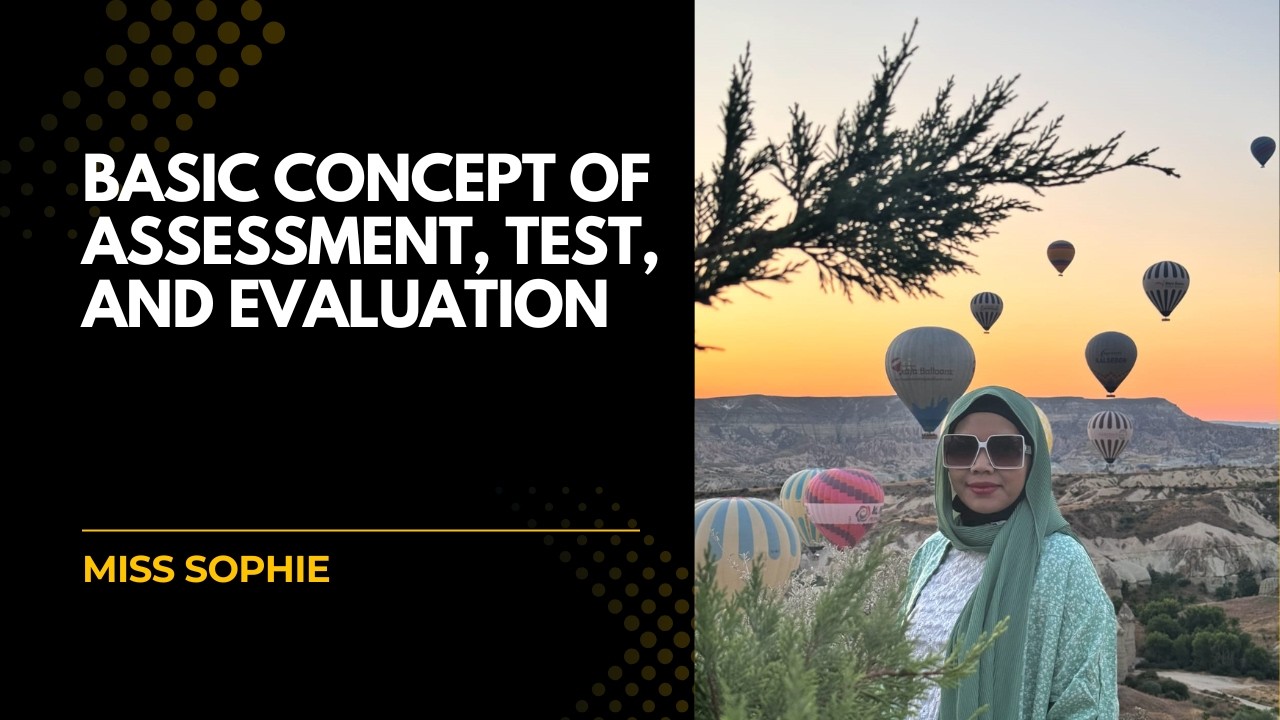 Basic Concept of Assessment, Testing & Evaluation