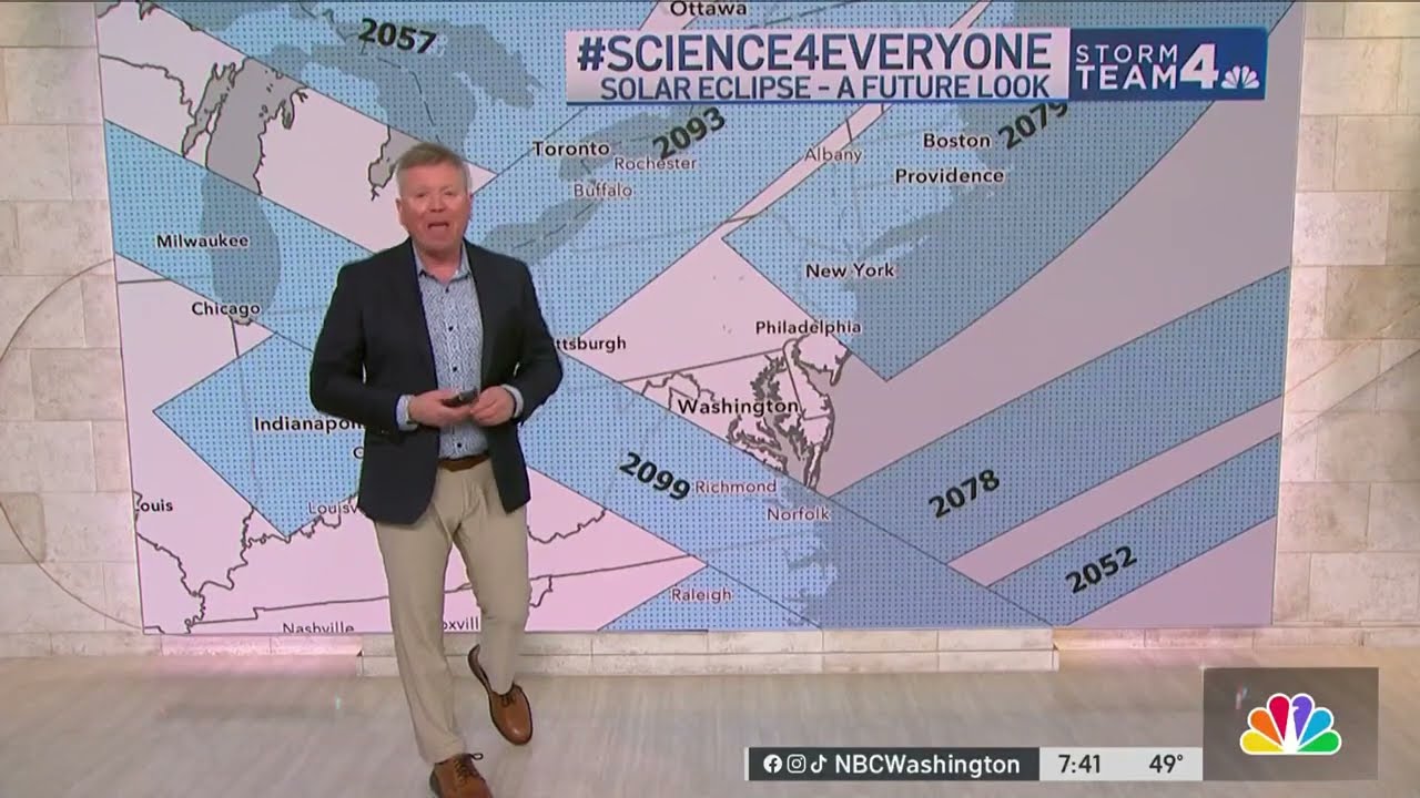 Inside the mechanics of a solar eclipse | NBC4 Washington