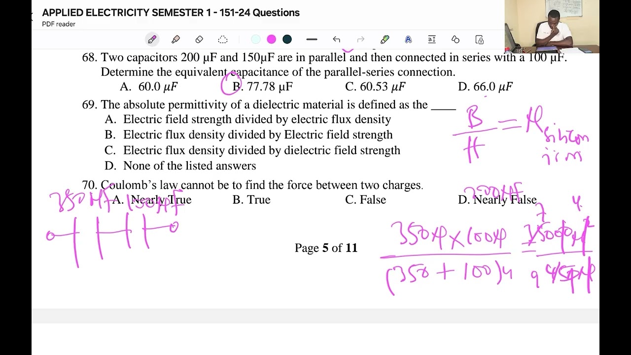 Final Exam Applied Electricy 2024-2025 _Questions 61- 90