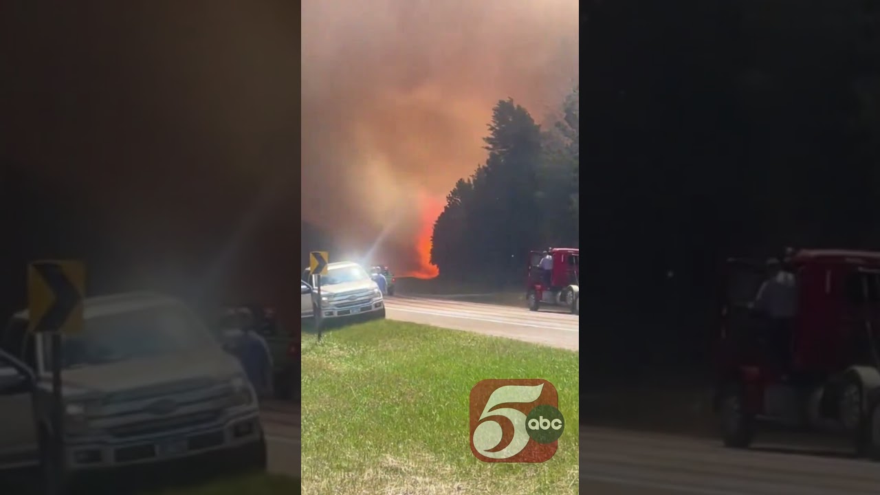 Crow Wing wildfire burns over 1,500 acres near Crosslake, Minnesota