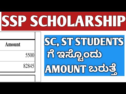 SSP SCHOLARSHIP UPADTE 2024-25|SSP SCHOLARSHIP SC,ST STUDENTS AMOUNT?|HOW TO APPLY SSP SCHOLRASHIP|