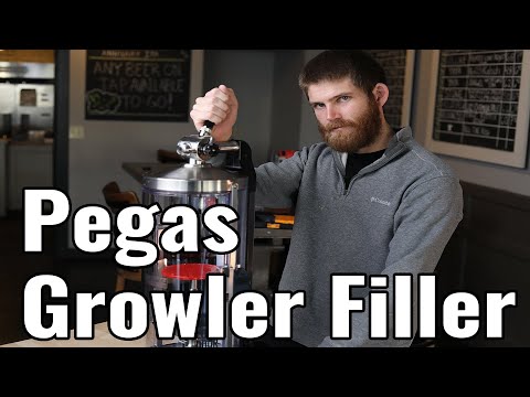 The Perfect Growler Filler | Counter Pressure Bottle w/ Pegas Craftap 3 for Breweries/Bars