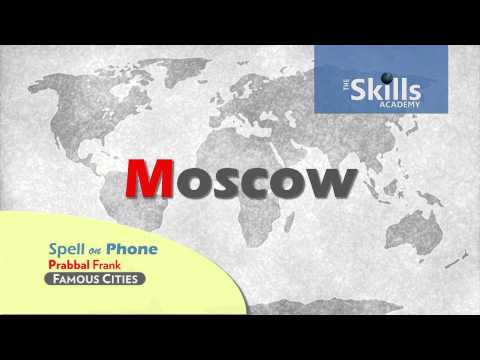 Spell on Phone - Famous Cities