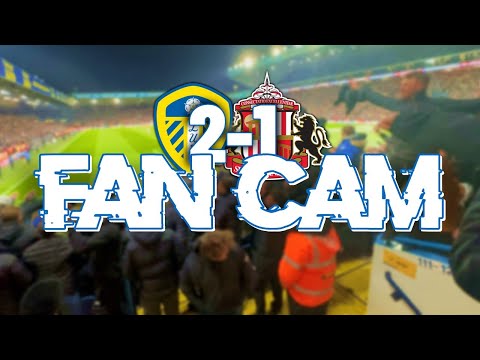LIMBS AS LEEDS COMEBACK IN 95TH MINUTE | FAN CAM | LEEDS 2-1 SUNDERLAND