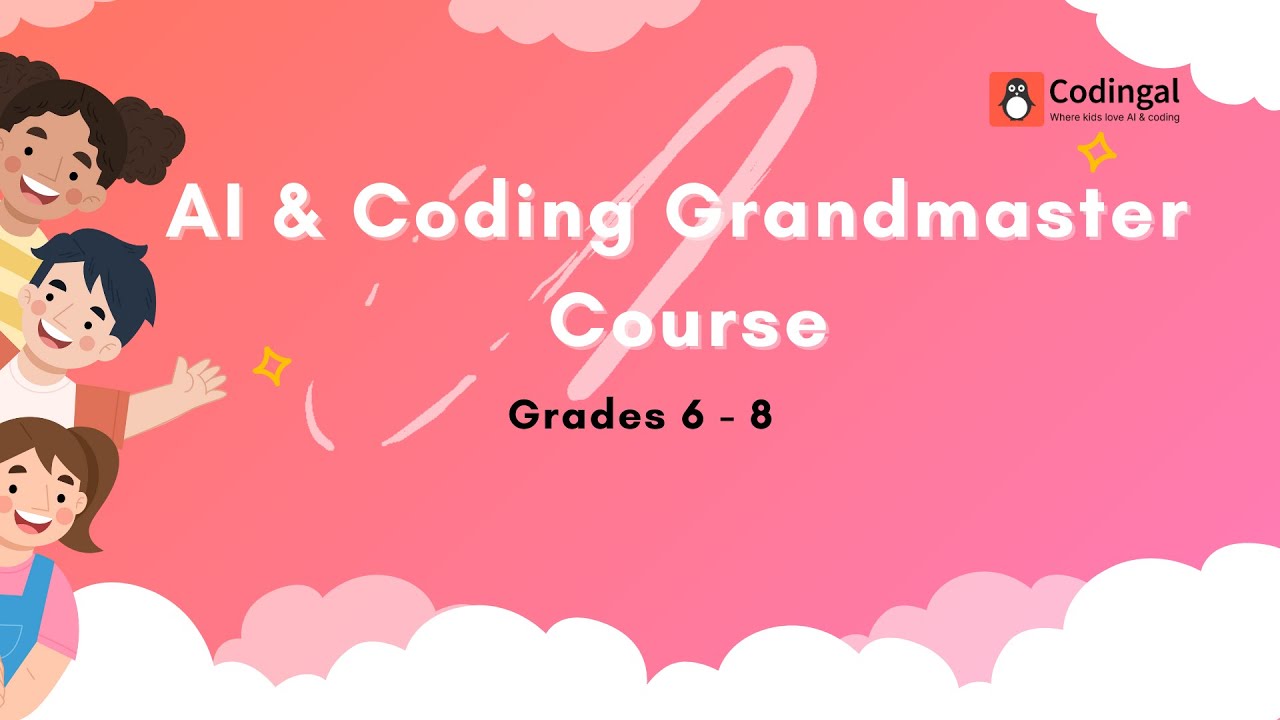 AI & Coding for Kids (Grades 6–8) – Build Games, Apps, Websites & Python Projects!