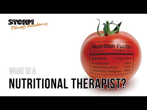 What is a nutritional therapist? | Storm Fitness Academy