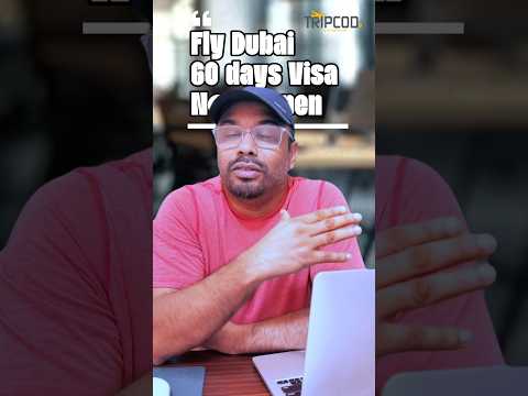 Fly Dubai Visa Change 60 days Open Now 🔥UAE visit visa Update 🎉#flydubai #visitvisa #visachange