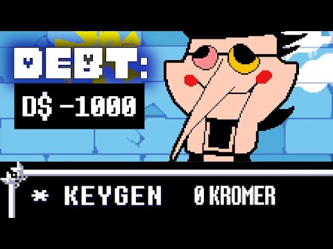 Can You BUY a Keygen for 0$ With Negative Kromers? [Deltarune chapter 2]