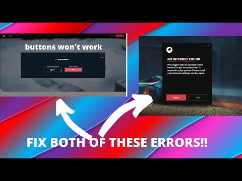 Valorant website make one and sign in buttons not working/No internet found error fix!