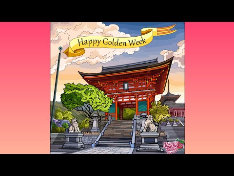 Happy Golden Week | Happy Color : Coloring Book