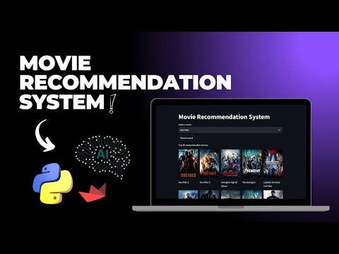 Movie Recommendation System | Python Machine Learning Project Tutorial for Beginners