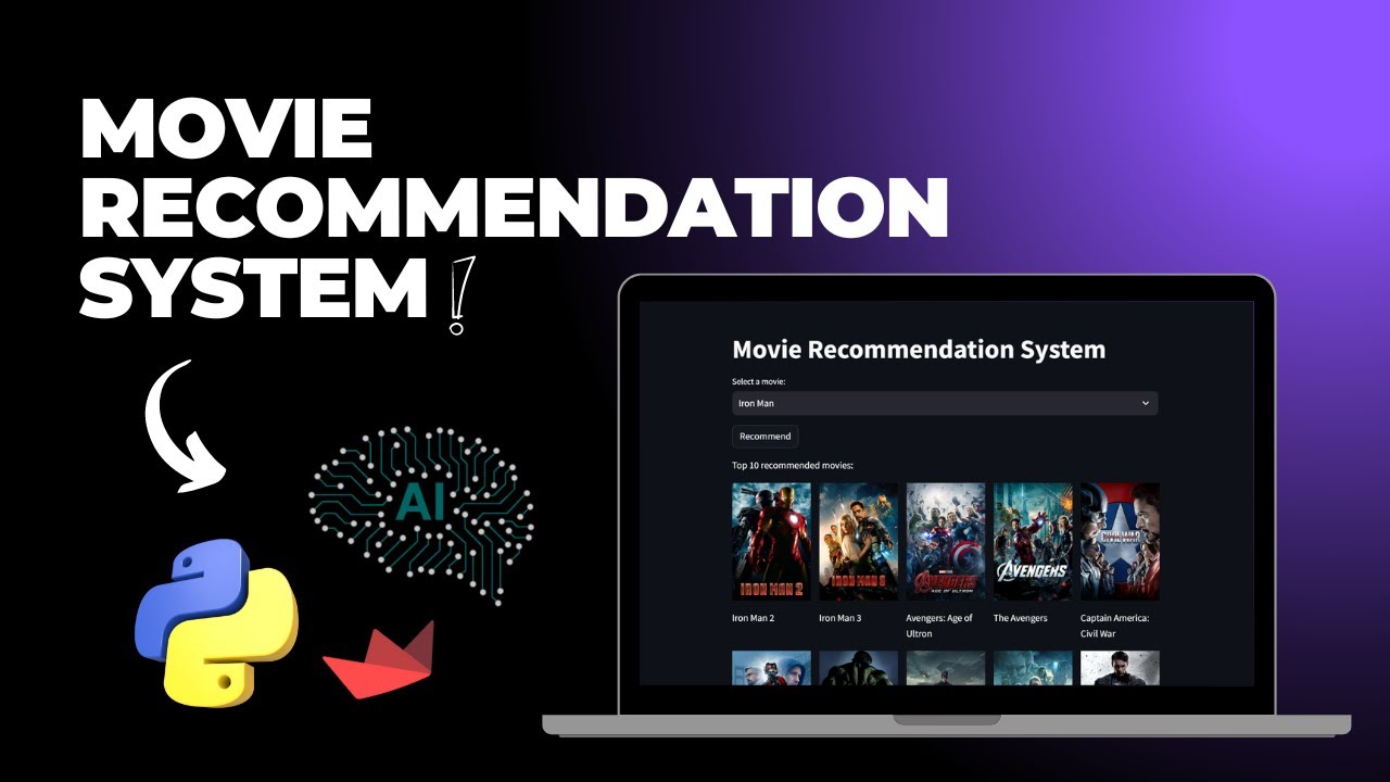 Movie Recommendation System | Python Machine Learning Project Tutorial for Beginners