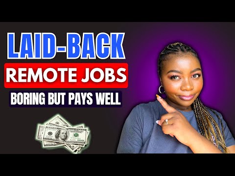 6 'BORING' Remote Jobs THAT PAY WELL! (No Experience Needed)