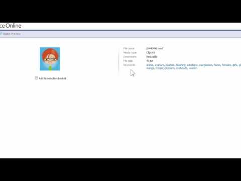 How to find clip art styles at Microsoft online