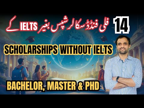 Top 14 fullyfunded scholarships without IELTS | Study abroad