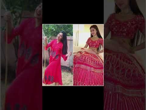 Vaishali takkar VS Shivangi joshi in same colour dress.
