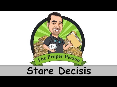 Legal Nuts And Bolts: Stare Decisis