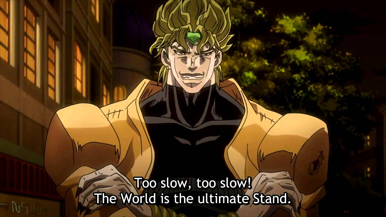 JOTARO VS DIO