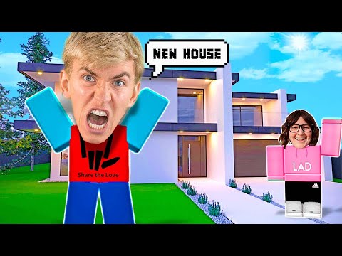 MYSTERY NEIGHBOR ELLEN BROKE INTO SHARER FAM HOUSE!! (Roblox Brookhaven)