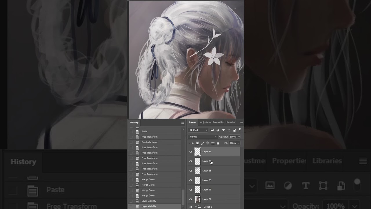kaine illustration | speed paint