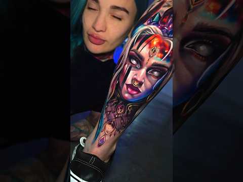 Colors enhance the beauty within to shine like an open rose #inked by artist: @Kristenataylor_tattoo