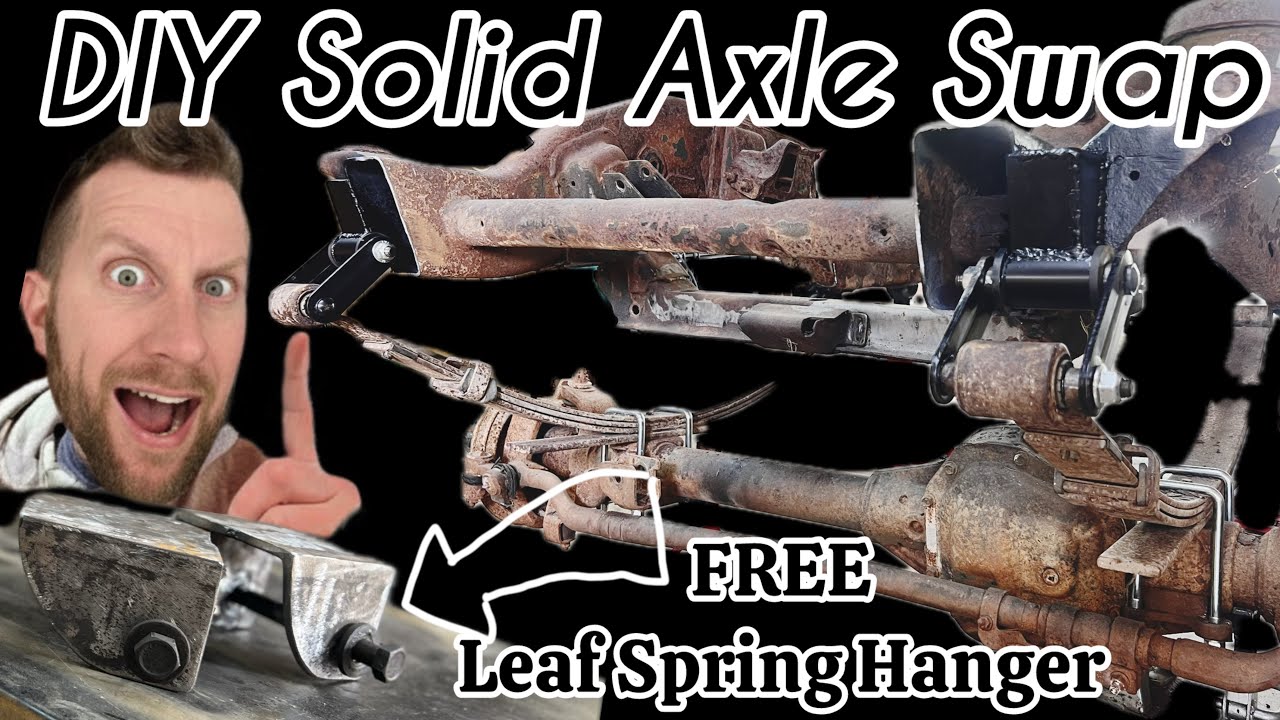 The CHEAPEST Solid Axle Swap (SAS) ON THE INTERNET | The OBS OFF-ROAD Wrecker Project (Part 12)