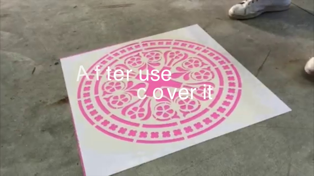 Marmorino Tools Stencil ART
