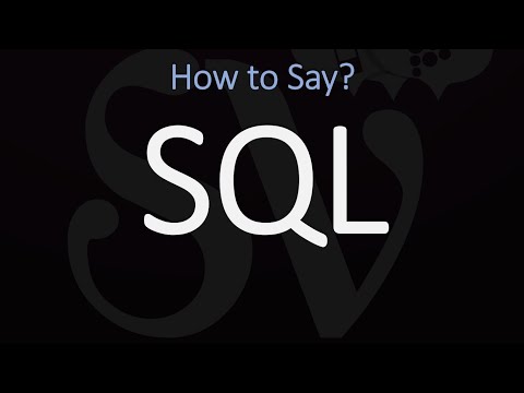 How to Pronounce SQL? or Sequel?