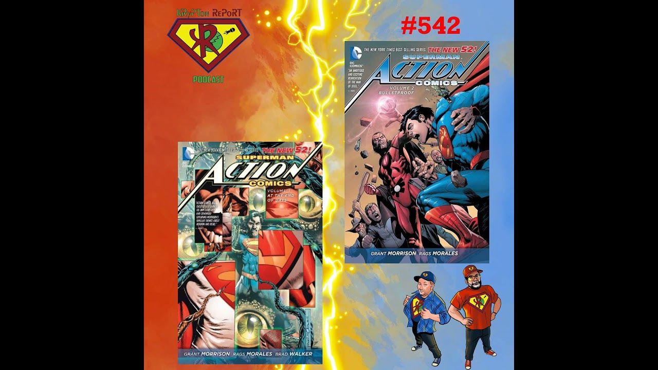 New 52 Action Comics Volume 2 and 3