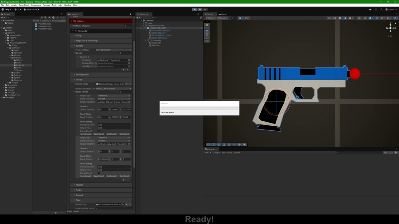 WeaponSystemPro - How create basic weapon system