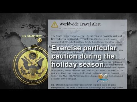 State Department Issues Worldwide Travel Alert For US Citizens