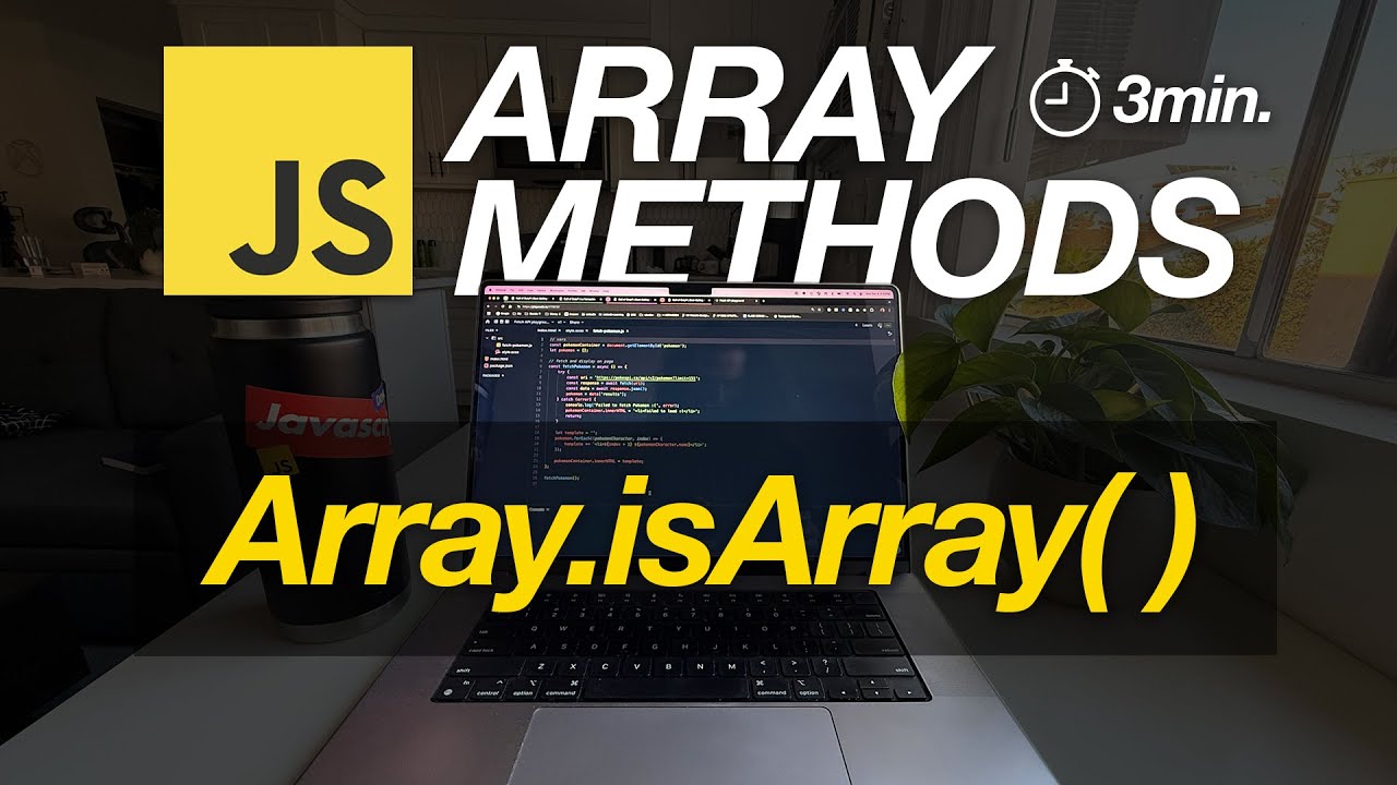 JavaScript Array Methods in Minutes: Array.isArray() — 3 EXAMPLES!