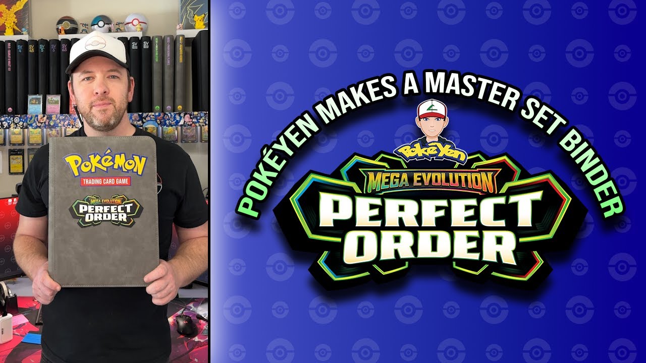 Making Master Set Binders for Mega Evolution Perfect Order
