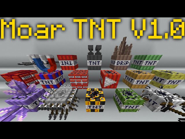 WASD Moar TNT [Datapack] 1.19.2 Minecraft Data Pack