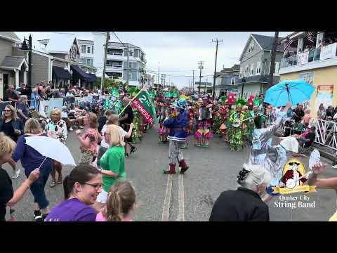 QCSB "Four Leaf Clover Medley" - 2024 New Year's in North Wildwood Parade