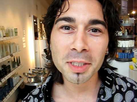 Hair styling GURU Jose Batistine from Indra Salon gives Stewart Smith Photography a shout out.