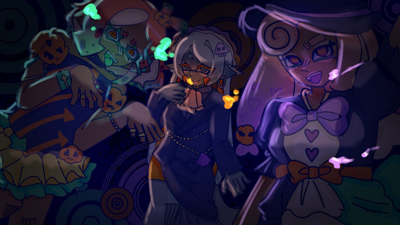 HAPPY SPLATOWEEN || SPLATOON IDOL OC SPEEDPAINT ||