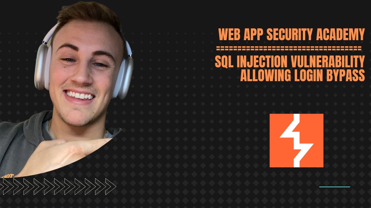 Web Security Academy: SQL injection vulnerability allowing login bypass