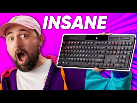 Corsair's THINNEST keyboard yet - Corsair K100 Air
