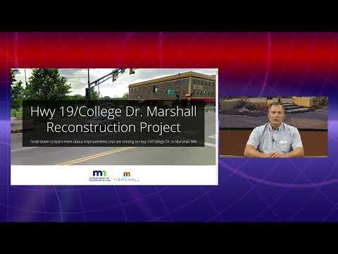 08.03.2021 MnDOT 2025 College Drive Reconstruction Project Update