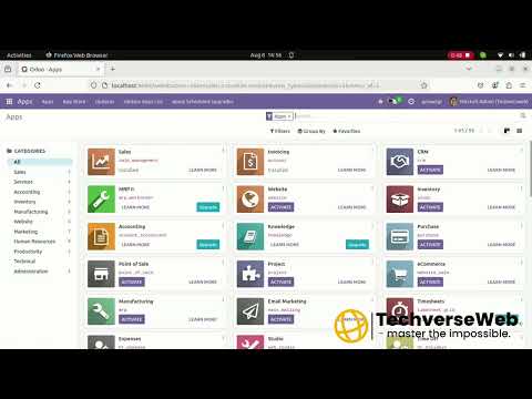 deskent web select all companies |Odoo