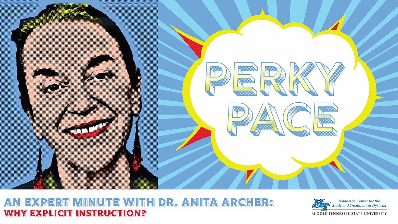 Why Explicit Instruction?