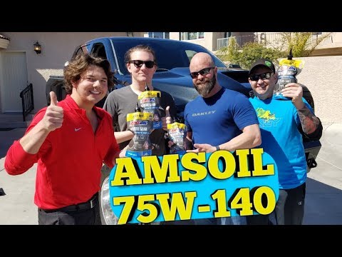 2015 Ram 1500 AMSOIL 75W-140 Differential Fluid Change